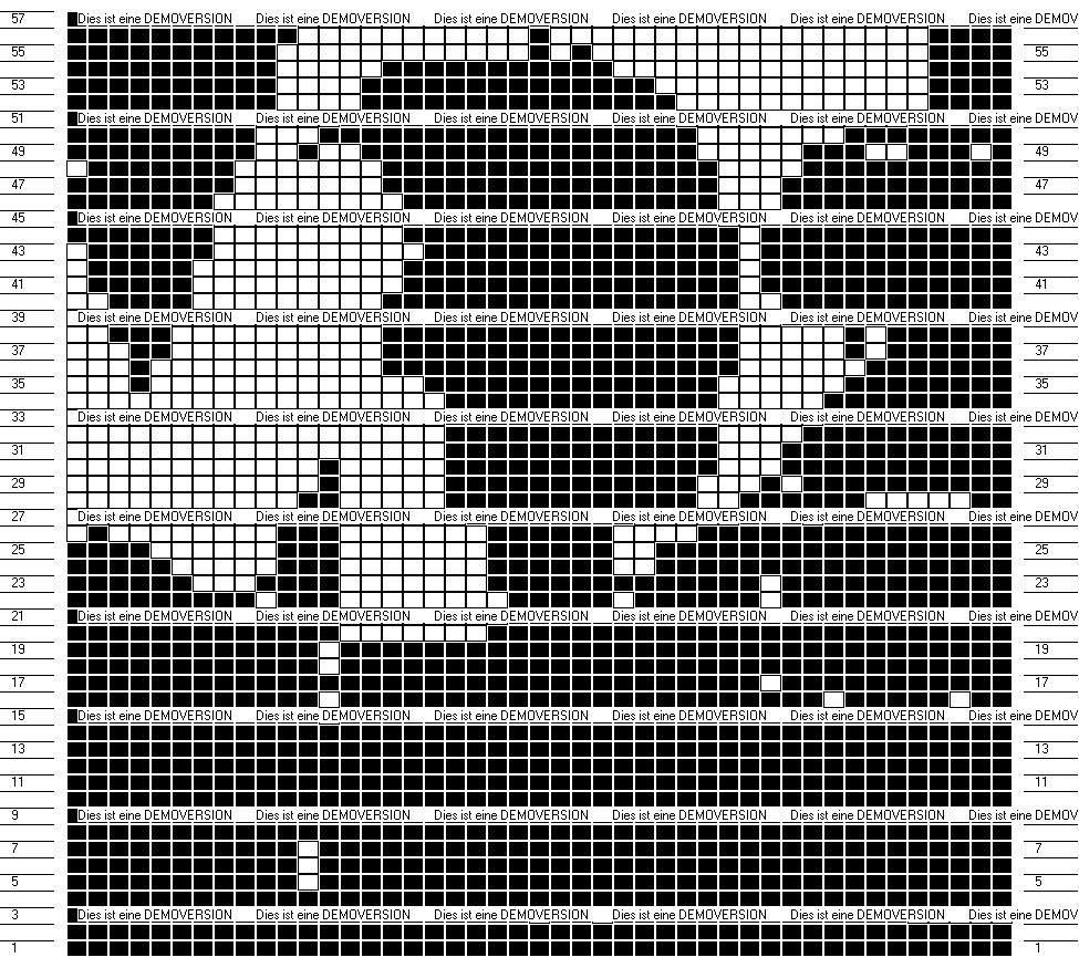 Bilder, Pixel, Farben, Strickschrift | made with Blümchen